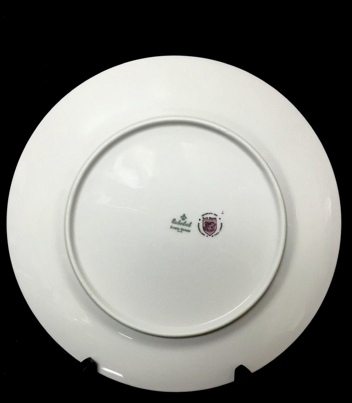 La S. Marco Italian Floral Cake Plate With Silverplate Knife and Cake ...