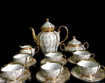 Limoges Miniature Tea Set | Etsy