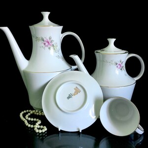 Bavaria Marktredwitz Jaeger & Co Vintage Floral Tea Set - Etsy