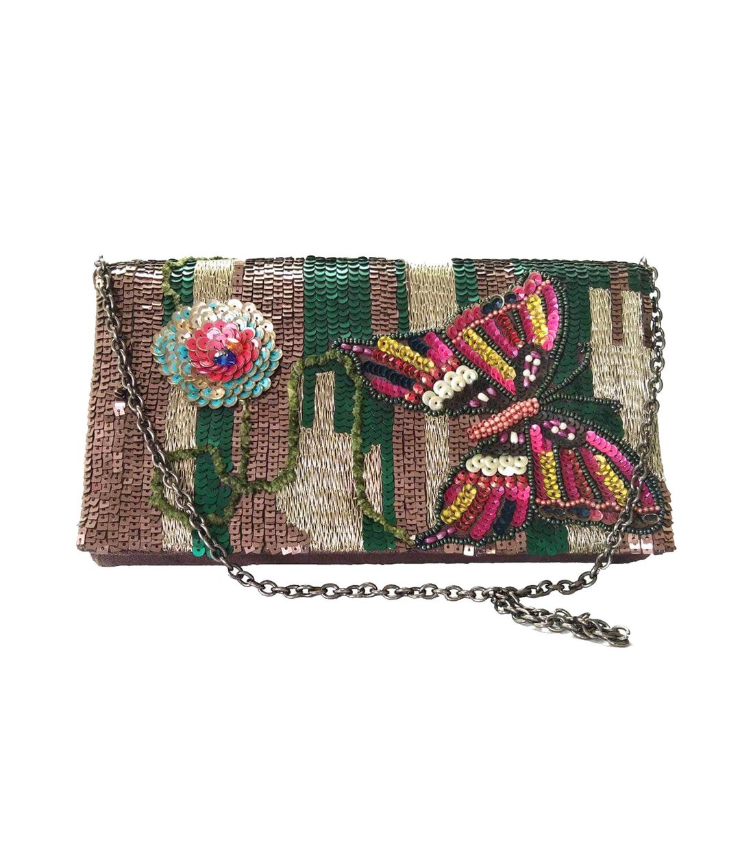 Butterfly Clutch, Beaded Butterflies Bag, Gift Idea for Wife, Beaded ...