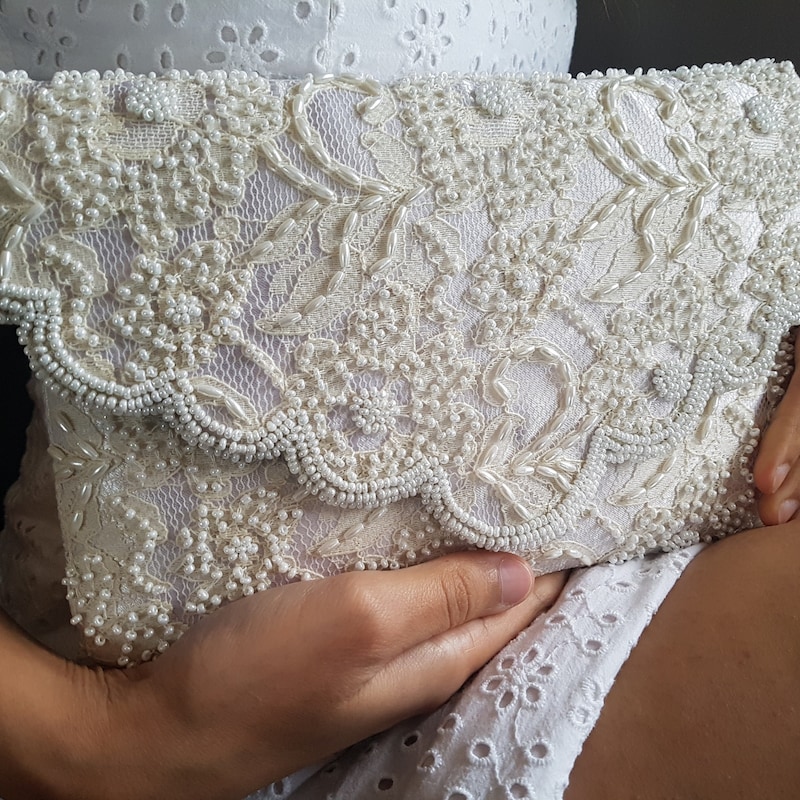Lace Clutch - Etsy