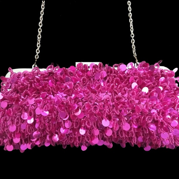 Pink Evening Bag - Etsy