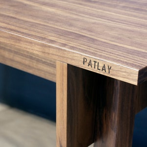 Music Studio Desk With Display Stand, Plywood Furniture, Walnut Veneer ...