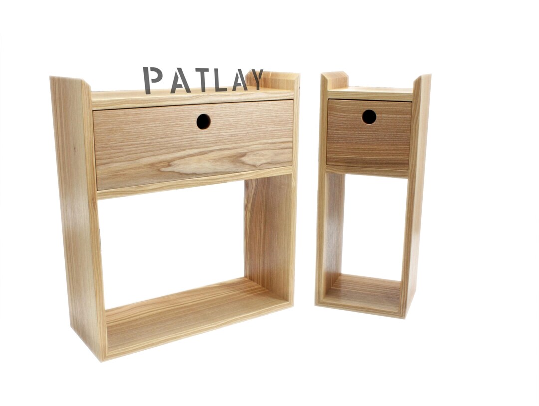 Set of MINI NIGHTSTANDS, Custom Handmade Wooden Furniture, Modern ...