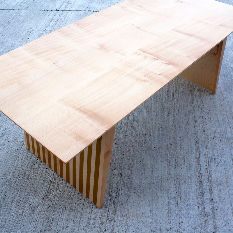 Wood Folding Table - Etsy