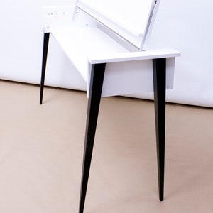 Piano Stand, Modern Keyboard Shell, Walnut Veneered Plywood, Walnut ...