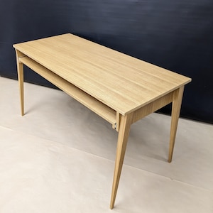 Music STUDIO DESK, Custom Sound Recording Table, Wood Furniture, Oak ...