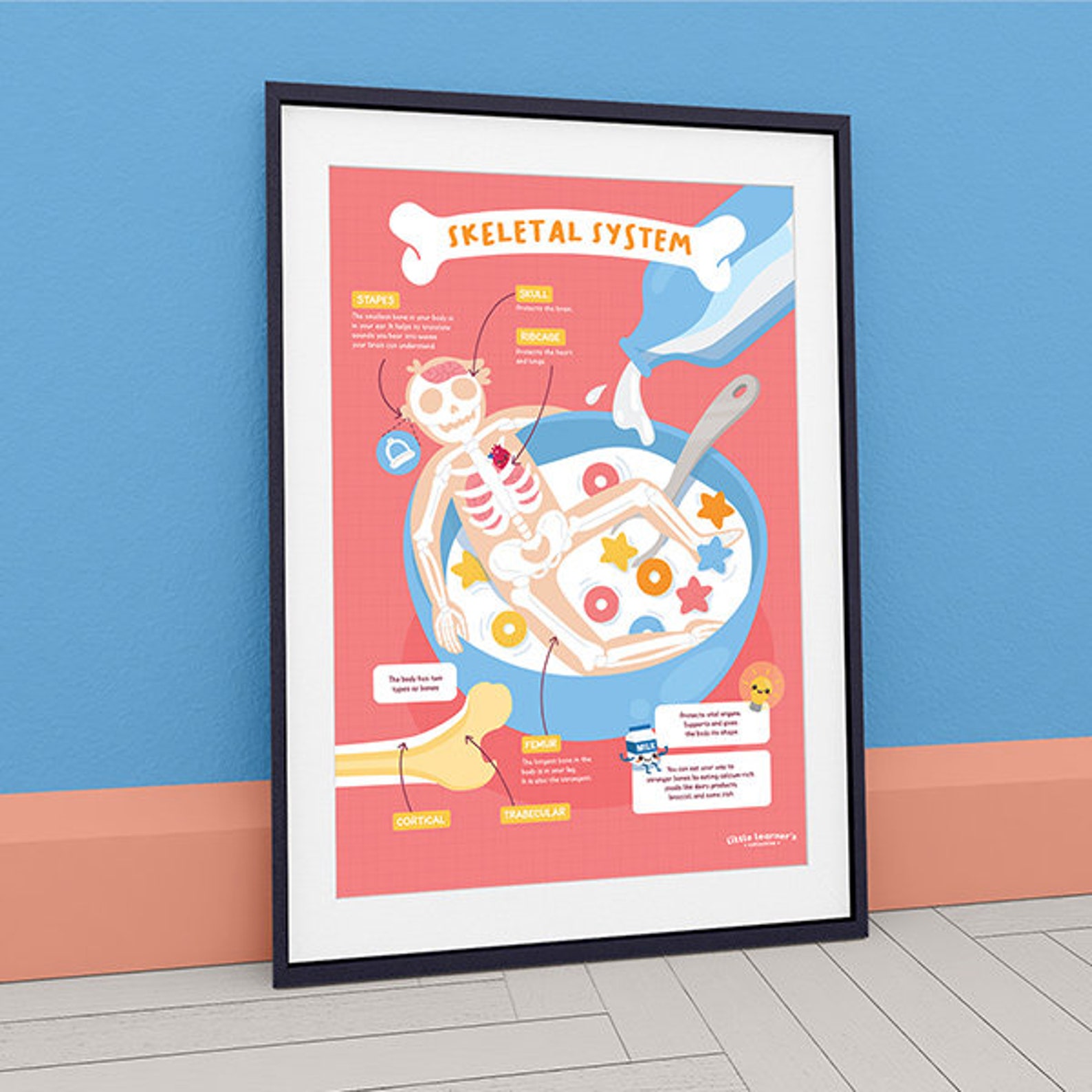 All Six Body Systems Classroom Science Art Prints BUNDLE DEAL (good for ...