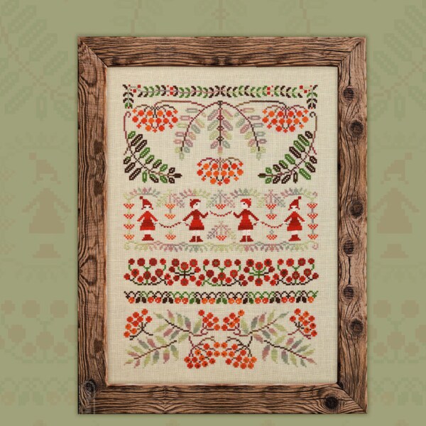 Rowan Embroidery Pattern - Etsy