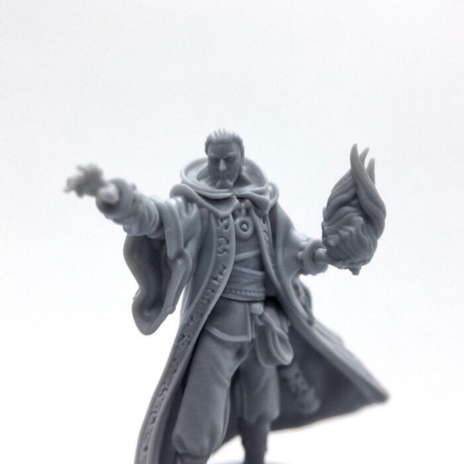 28mm Wizard miniature for tabletop RPG D&D DnD Dungeons and | Etsy