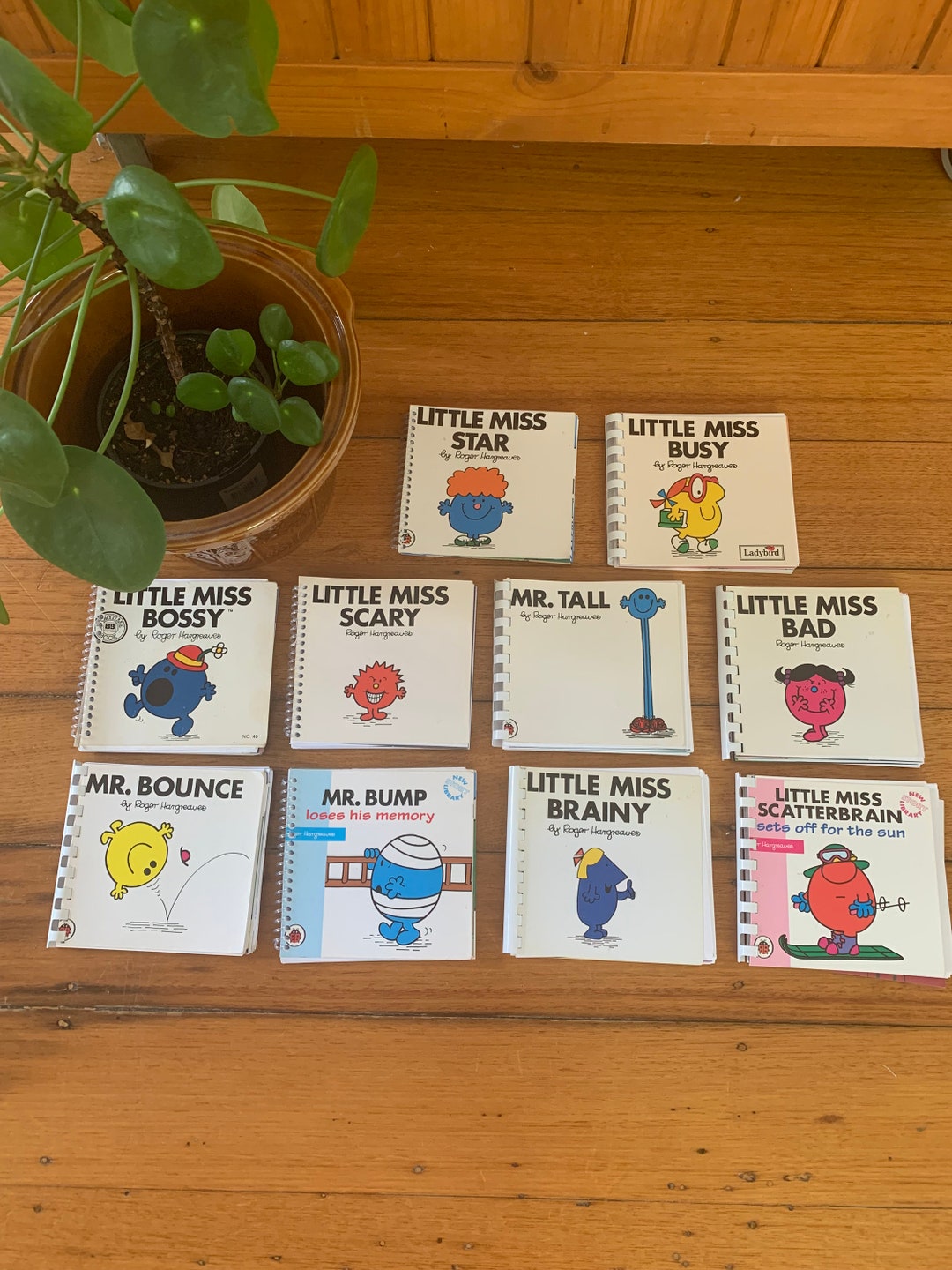 Mr Men Little Miss Notebooks | Vintage Style | Gift | Collectors | - Etsy