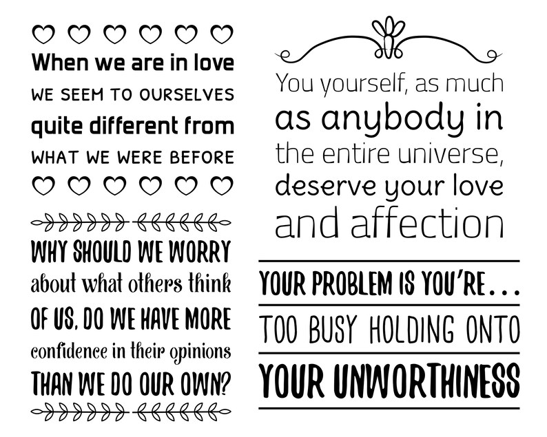 100 SVG Quotes Life & Success Inspirational Motivational | Etsy