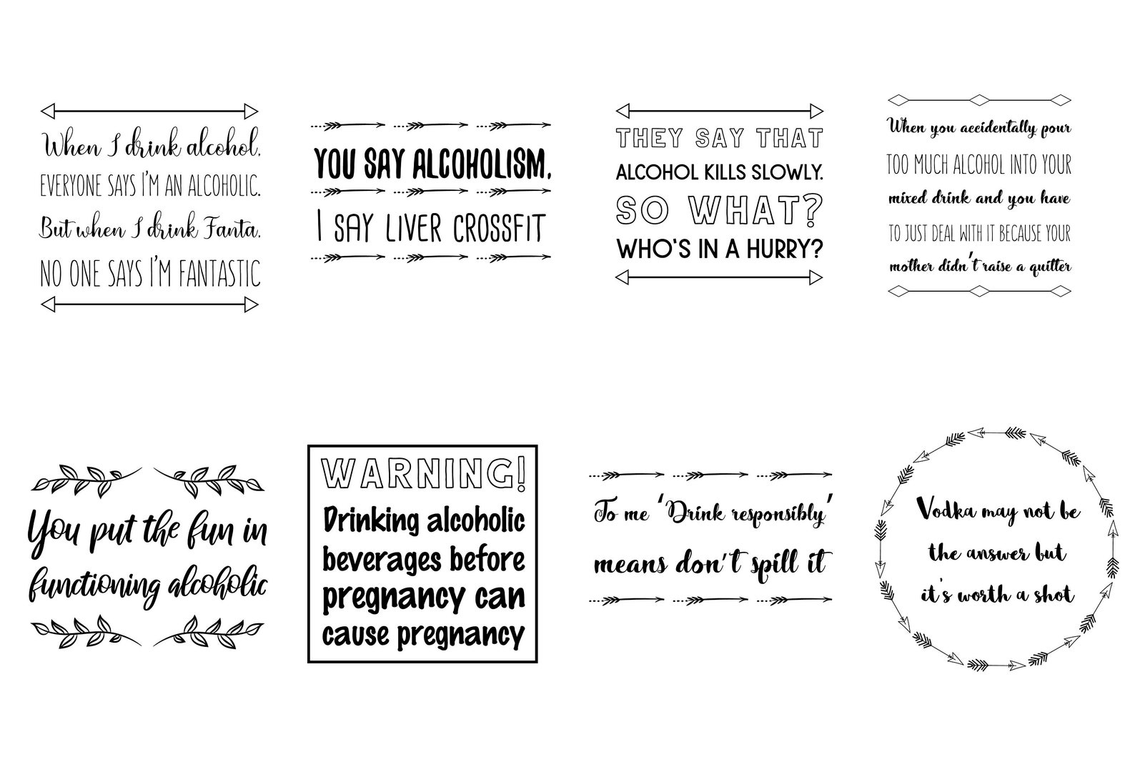 50 Funny Saying on Drinking Alcohol, Having Fun, and Partying, Sayings ...