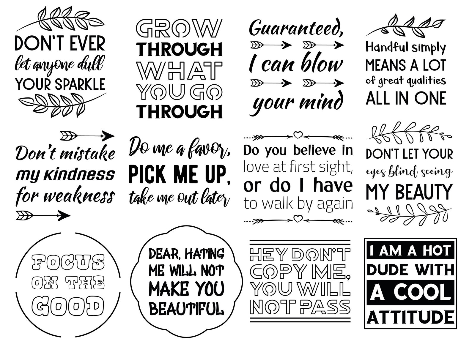 102 Sassy Svg Quotes Funny And Hilarious Sayings Sassy And Etsy