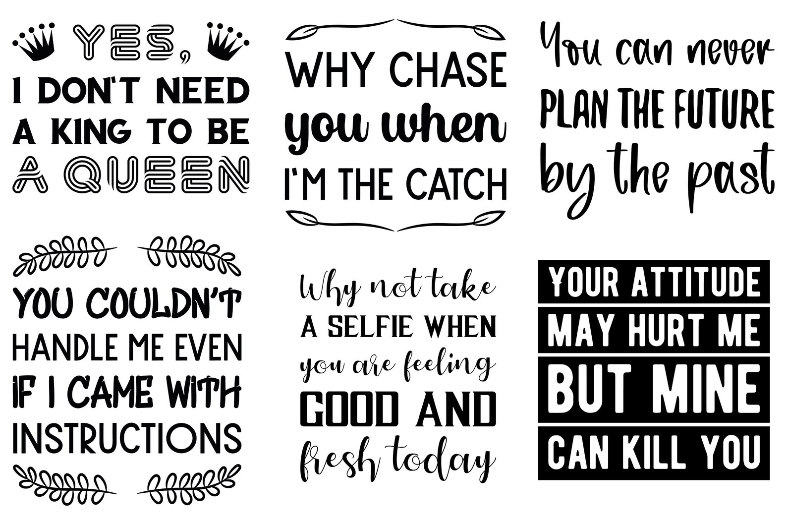 102 Sassy SVG Quotes, Funny and Hilarious Sayings. Sassy and Catchy ...