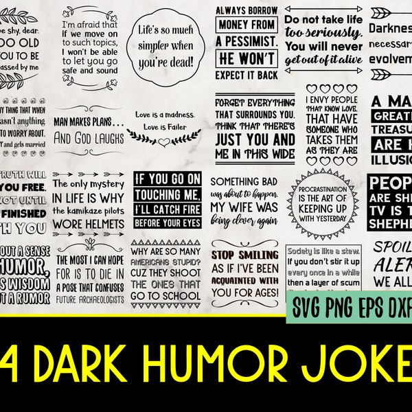 Dark Humor Art - Etsy