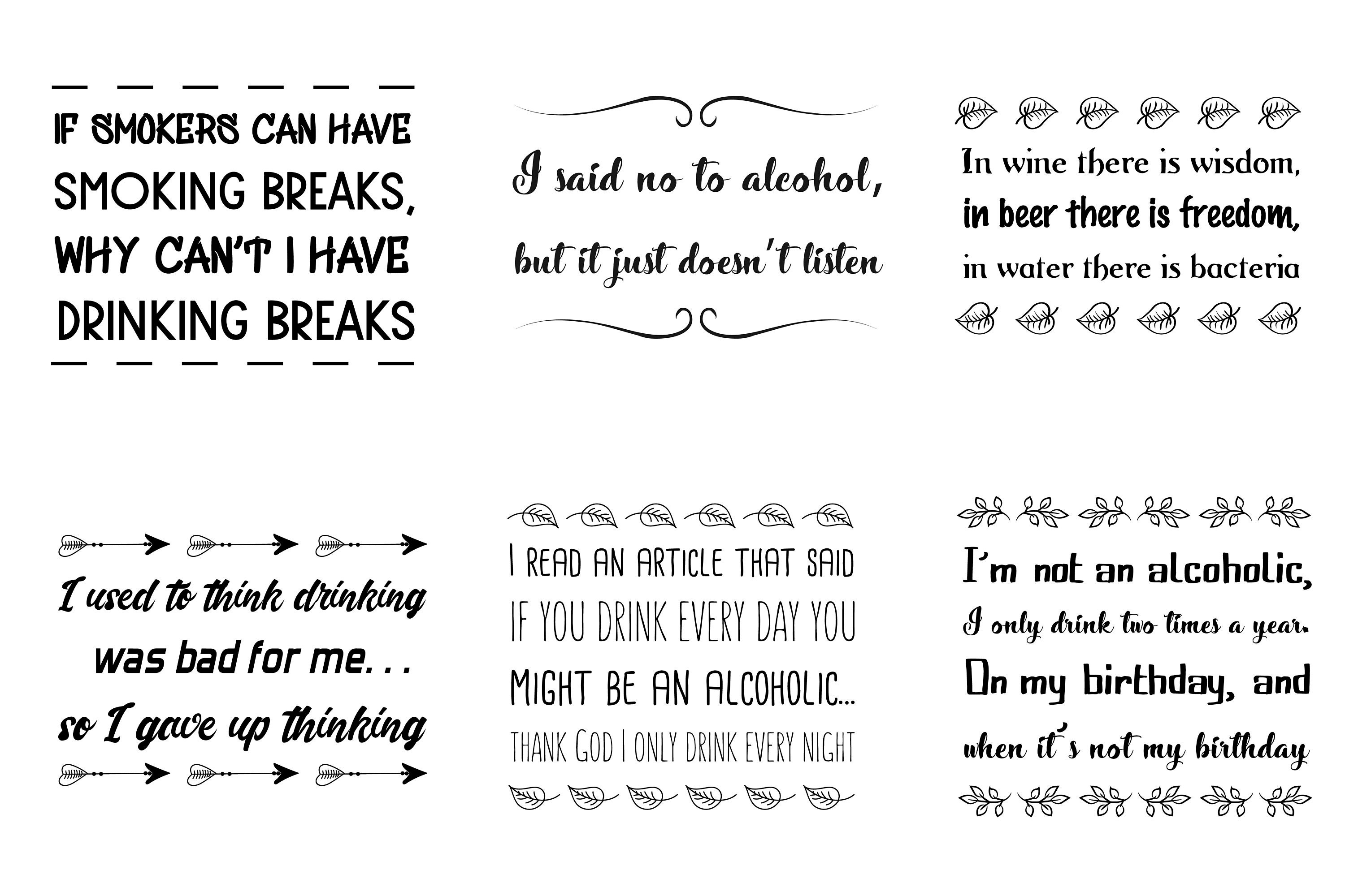 50 Funny Saying on Drinking Alcohol, Having Fun, and Partying, Sayings ...