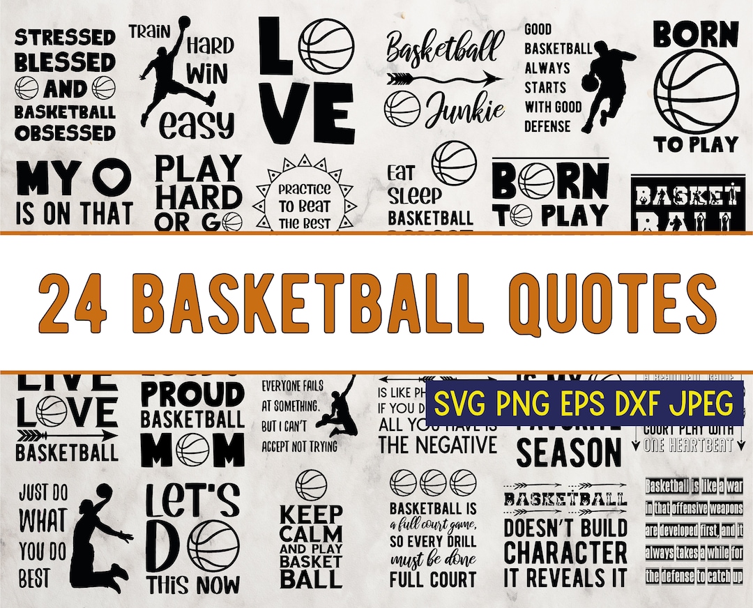 24 SVG Basketball Quotes and Sayings. Born to Play Basketball & Mom ...