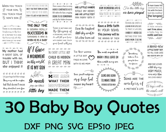 Baby Boy Words In English