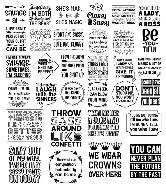 Inspirational Sassy Quotes