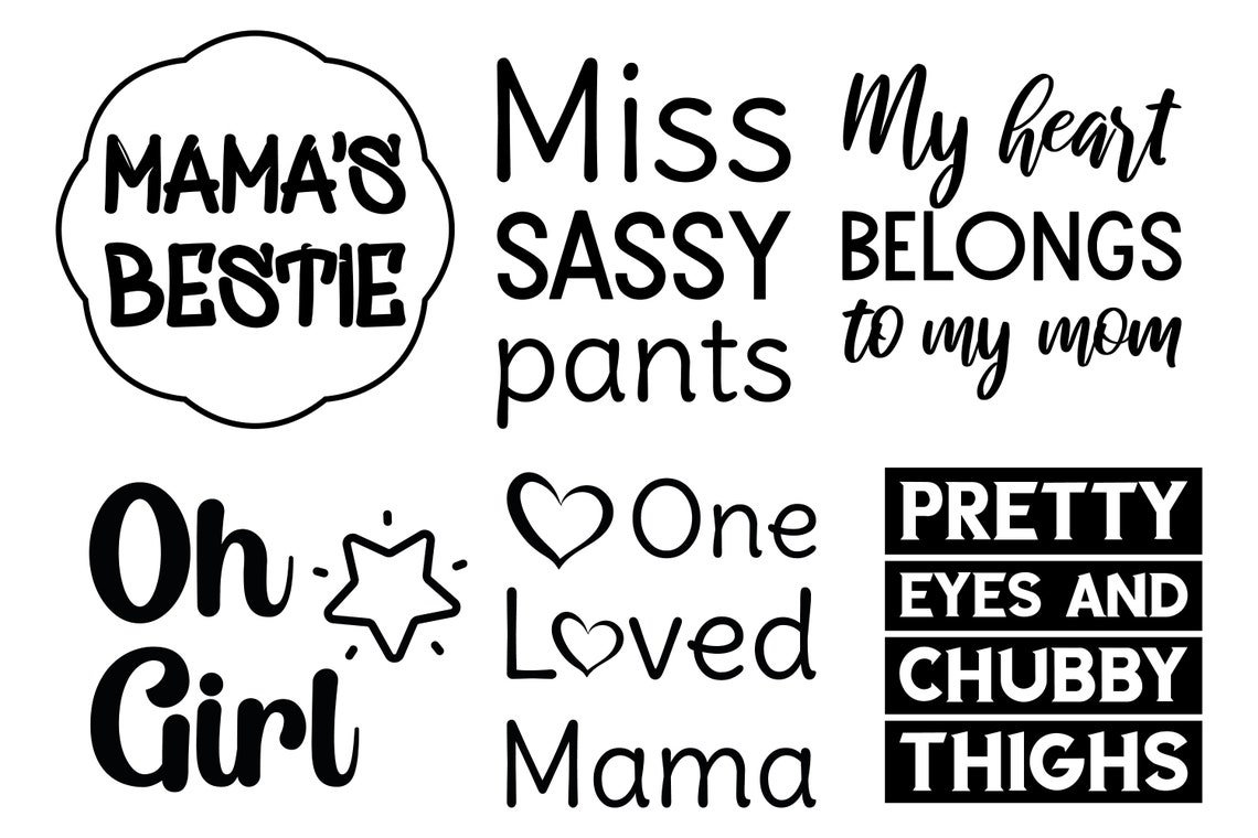 30 Baby Girl Nursery Svg Quotes. Daughter, Kids Children Quotes ...
