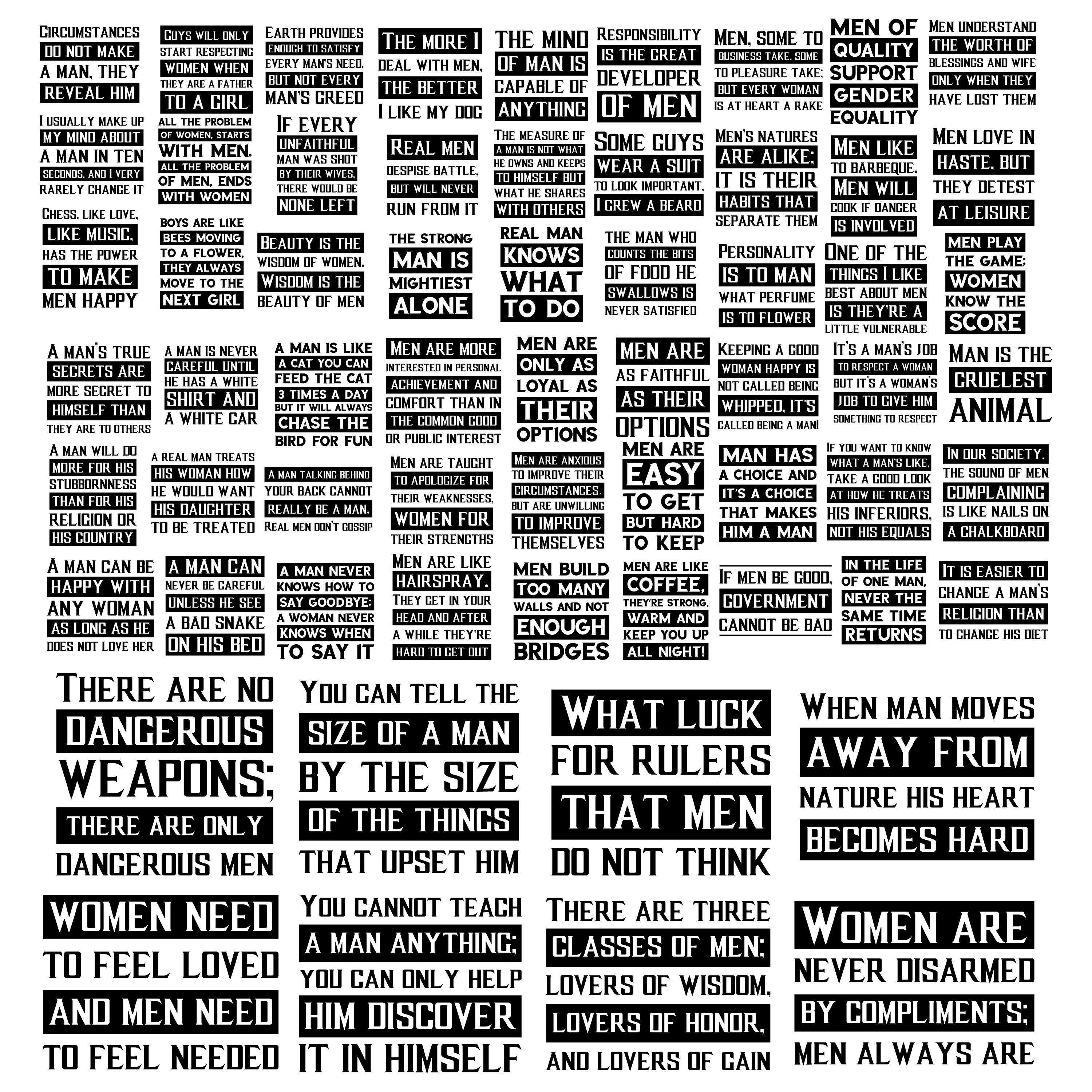 62 SVG Real Man Quotes, Leader. Male, Mens Bundle Sayings SVG, Png Jpeg ...