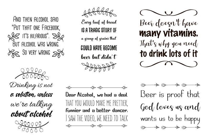 50 Funny Saying on Drinking Alcohol, Having Fun, and Partying, Sayings ...