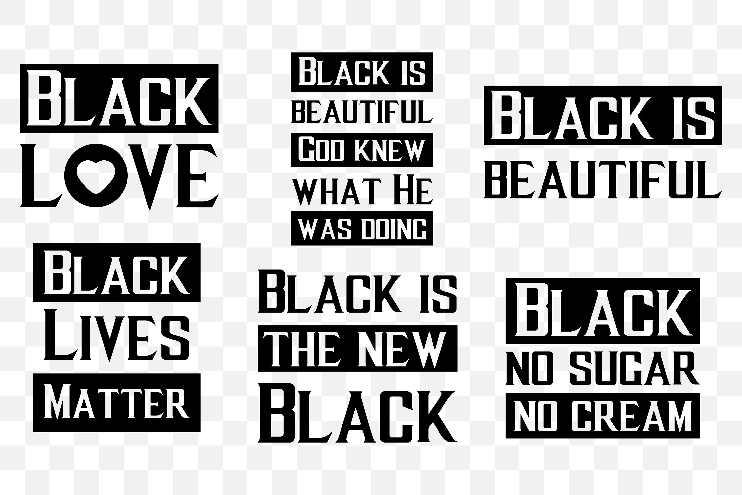 50 Svg Quotes I Love Being Black Proud Black Man Woman And Etsy