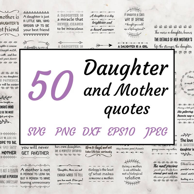 Daughter Sayings Svg - Etsy