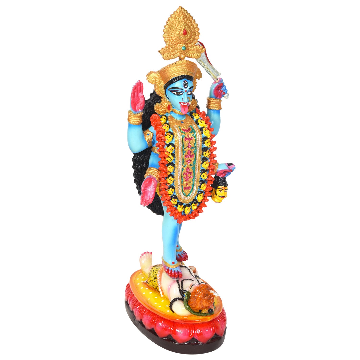 Maa Kali Mata Sculpture Statue Idol Goddess Ma Kaali Deity - Etsy UK