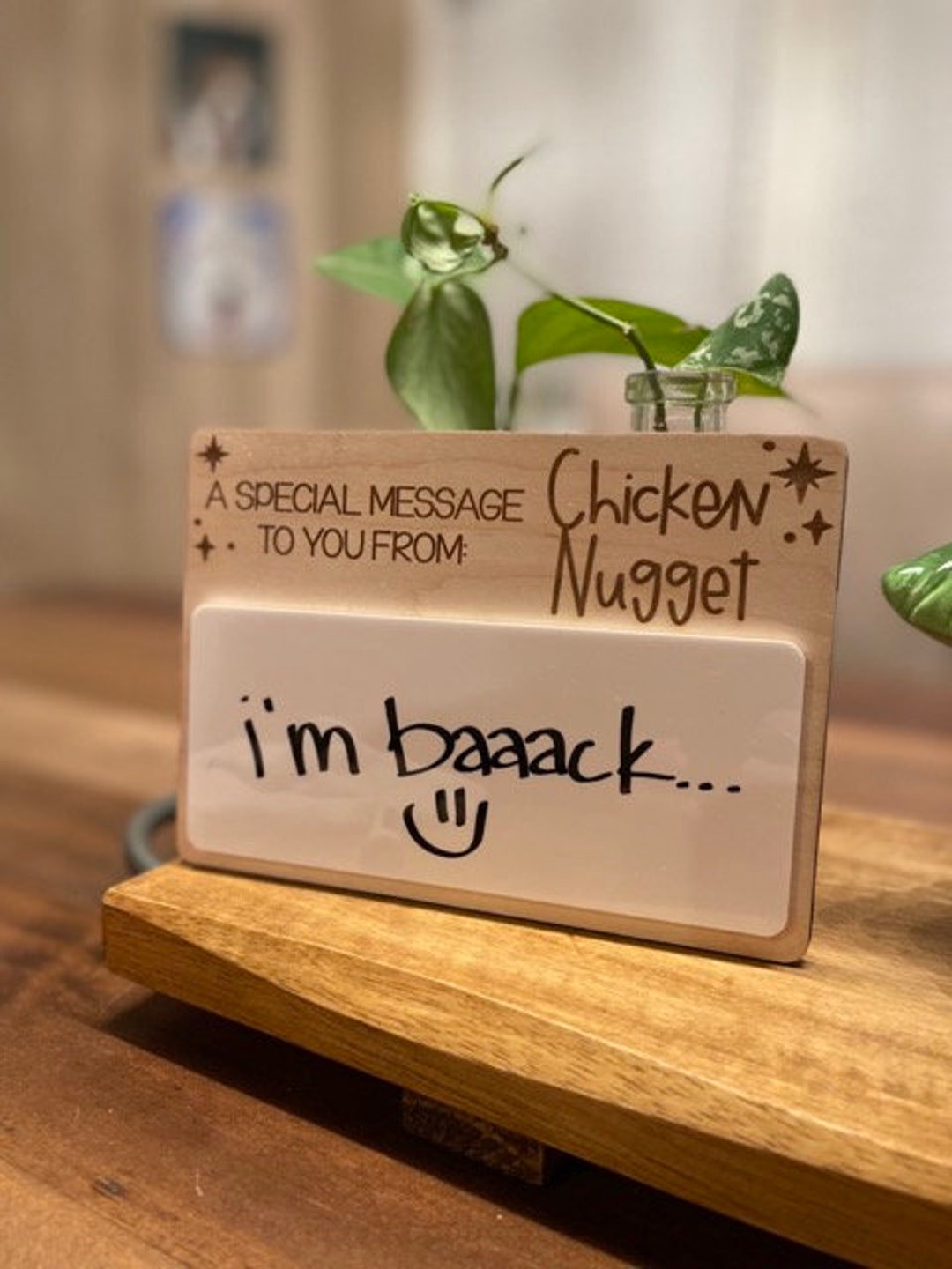 Personalized Elf Accessory, Dry Erase Reusable Elf Prop, Christmas ...