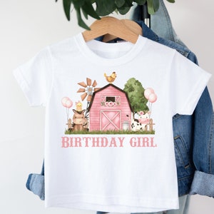 Family Farm Barn Girl Birthday Shirts, Farm Birthday , Barn Theme ...