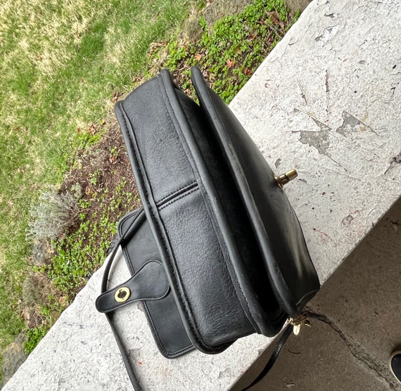 COACH Vintage 90s USA Station Slim Classic Black Ink … - Gem