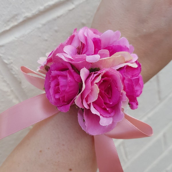 Pink Corsage - Etsy UK