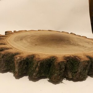 White Oak Wood Round, Wedding Center Piece Cake Stand - Etsy