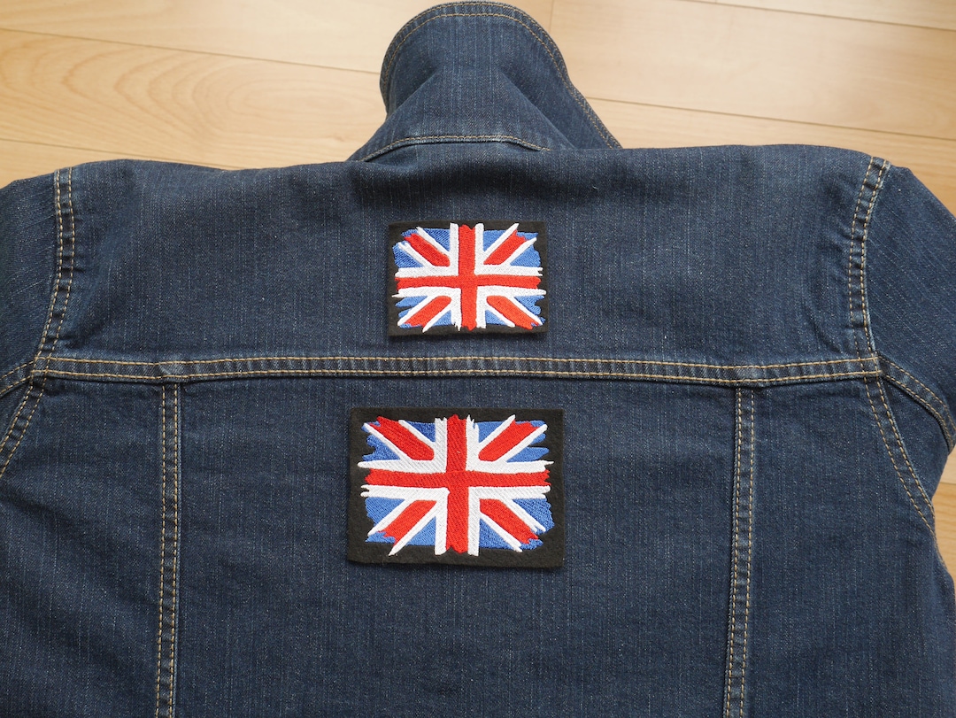 UK Iron on Embroidered Flag Designs - Etsy