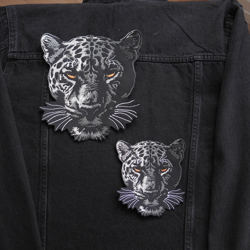Leopards Embroidery Patch - Etsy