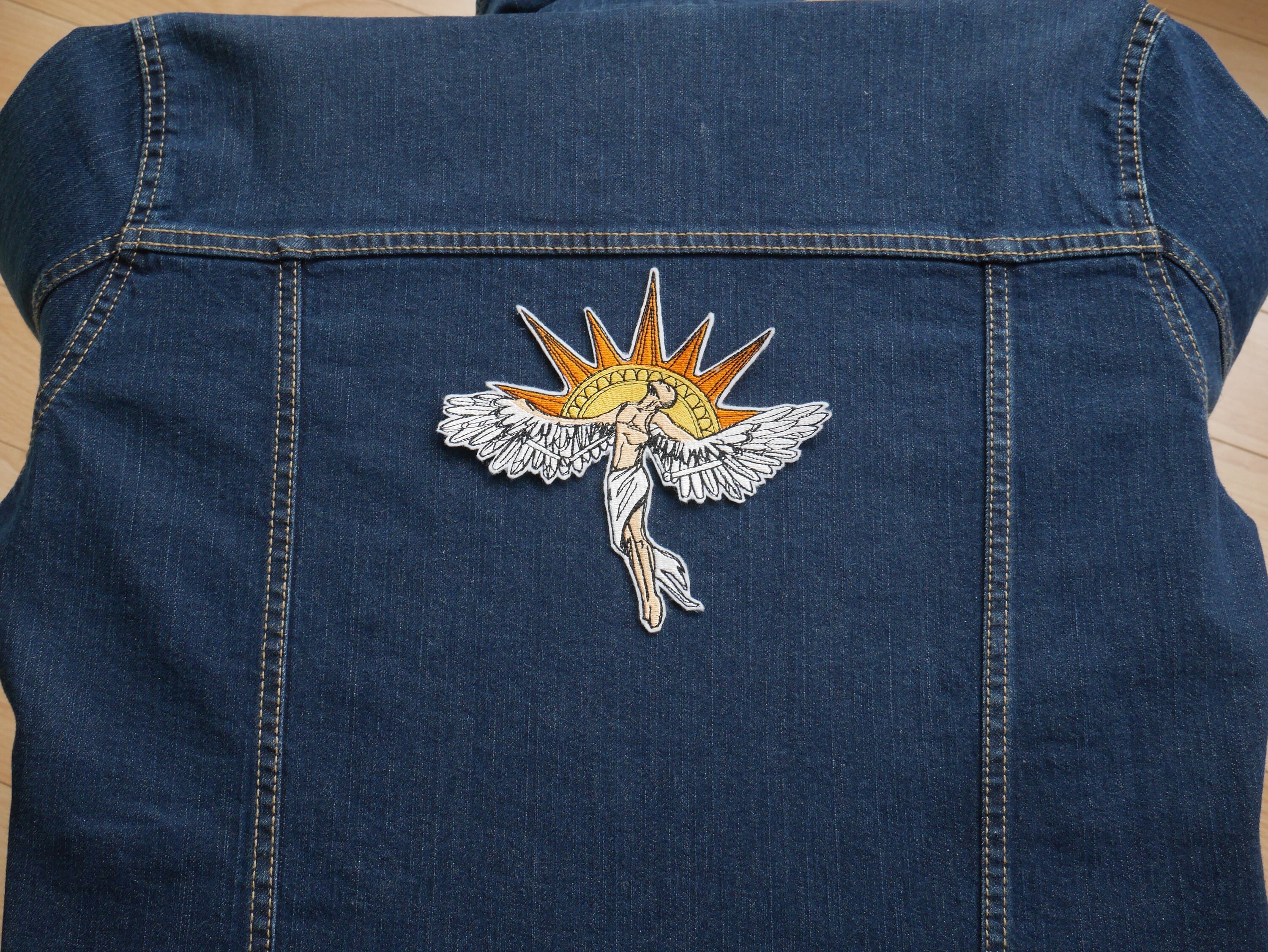 Icarus Iron on Embroidered Patch - Etsy