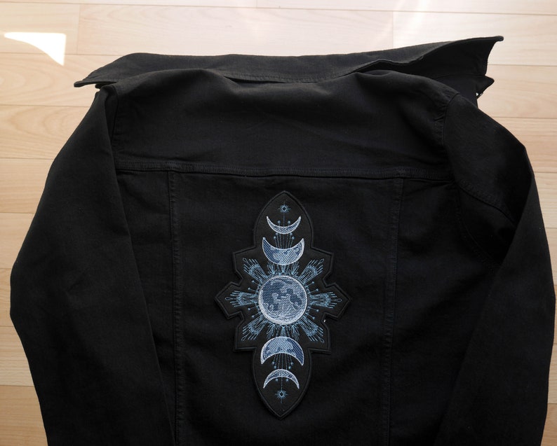 Moon Phases Iron on Patch - Etsy