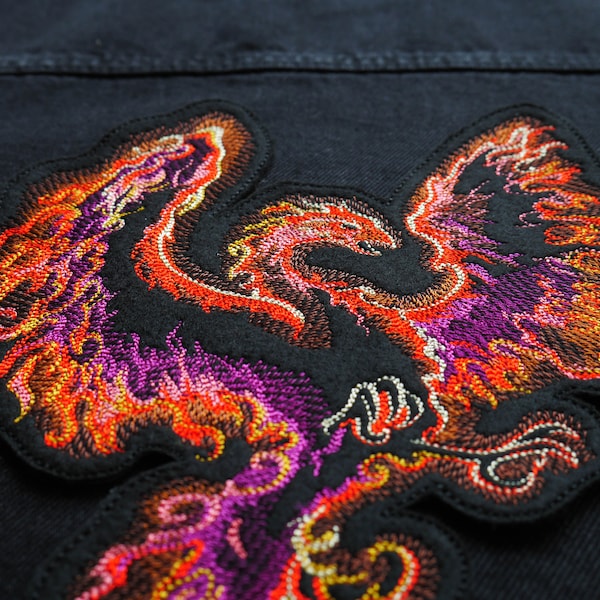 Phoenix Embroidery - Etsy