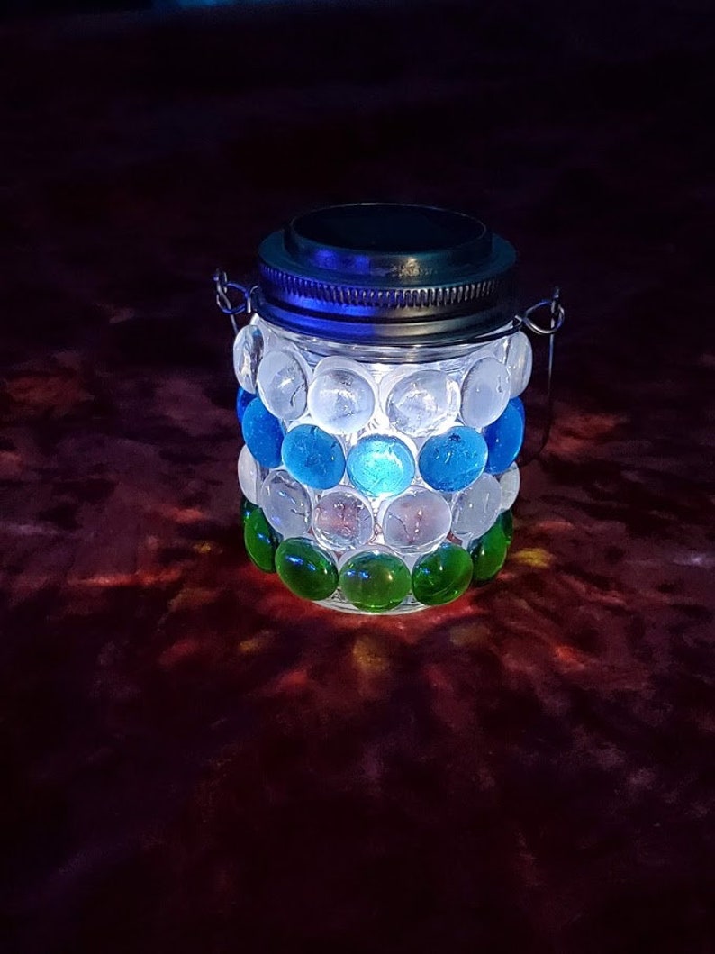Hanging Solar Power Light Jar SPJ1 - Etsy