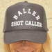 Baller Shot Caller Trucker Hat - Etsy