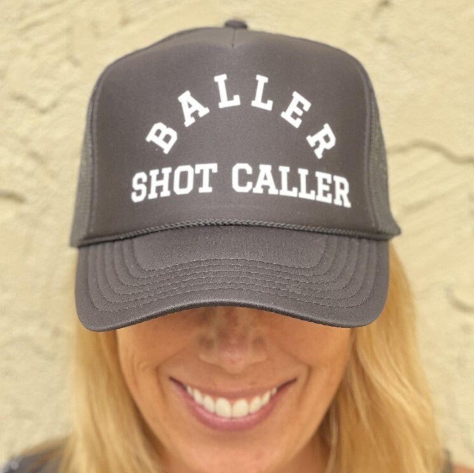 Baller Shot Caller Trucker Hat - Etsy