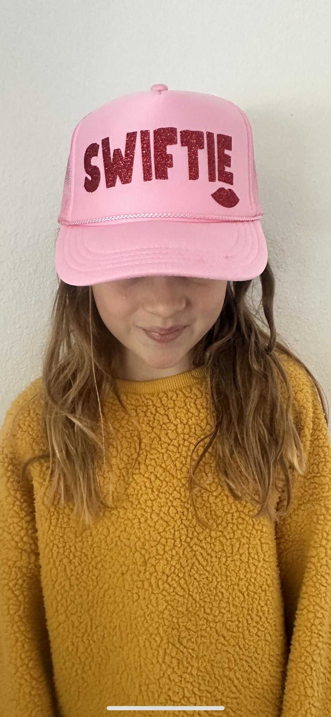 Youth Swiftie - Pink Trucker Hat - Etsy