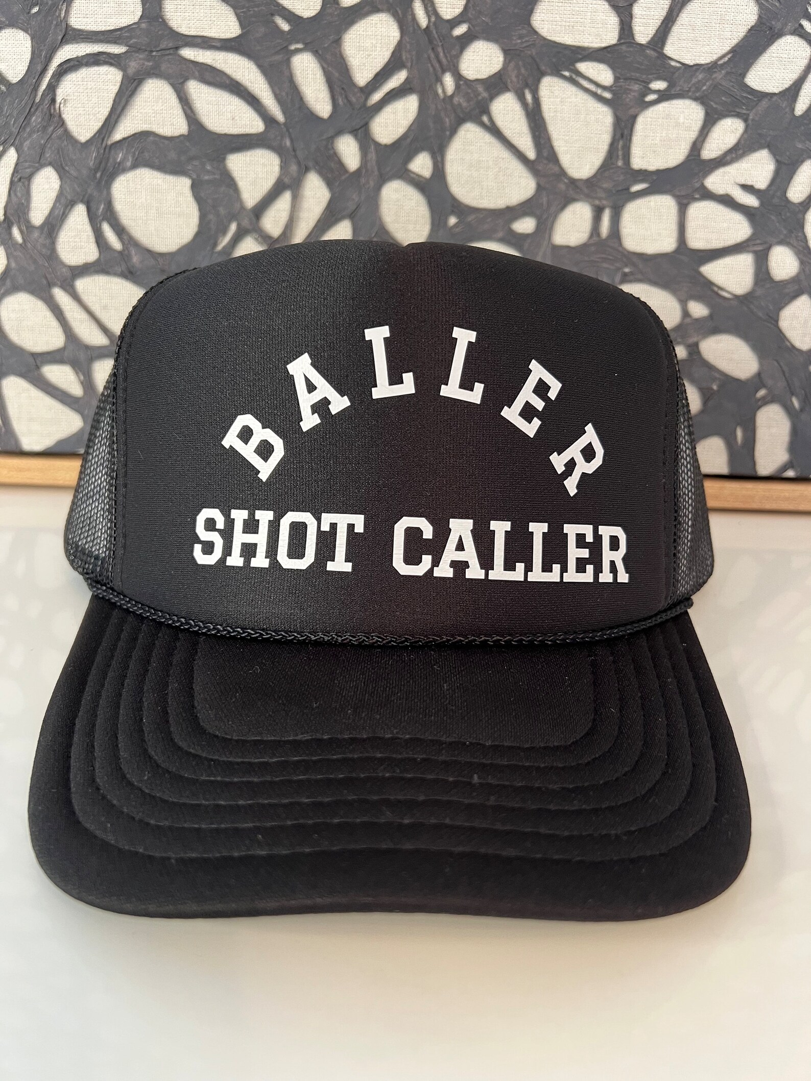 Baller Shot Caller Trucker Hat - Etsy