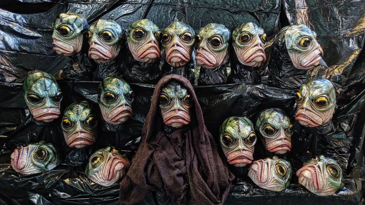THE DEEP ONE Lovecraft Inspired Fish Man Latex Half-mask - Etsy UK