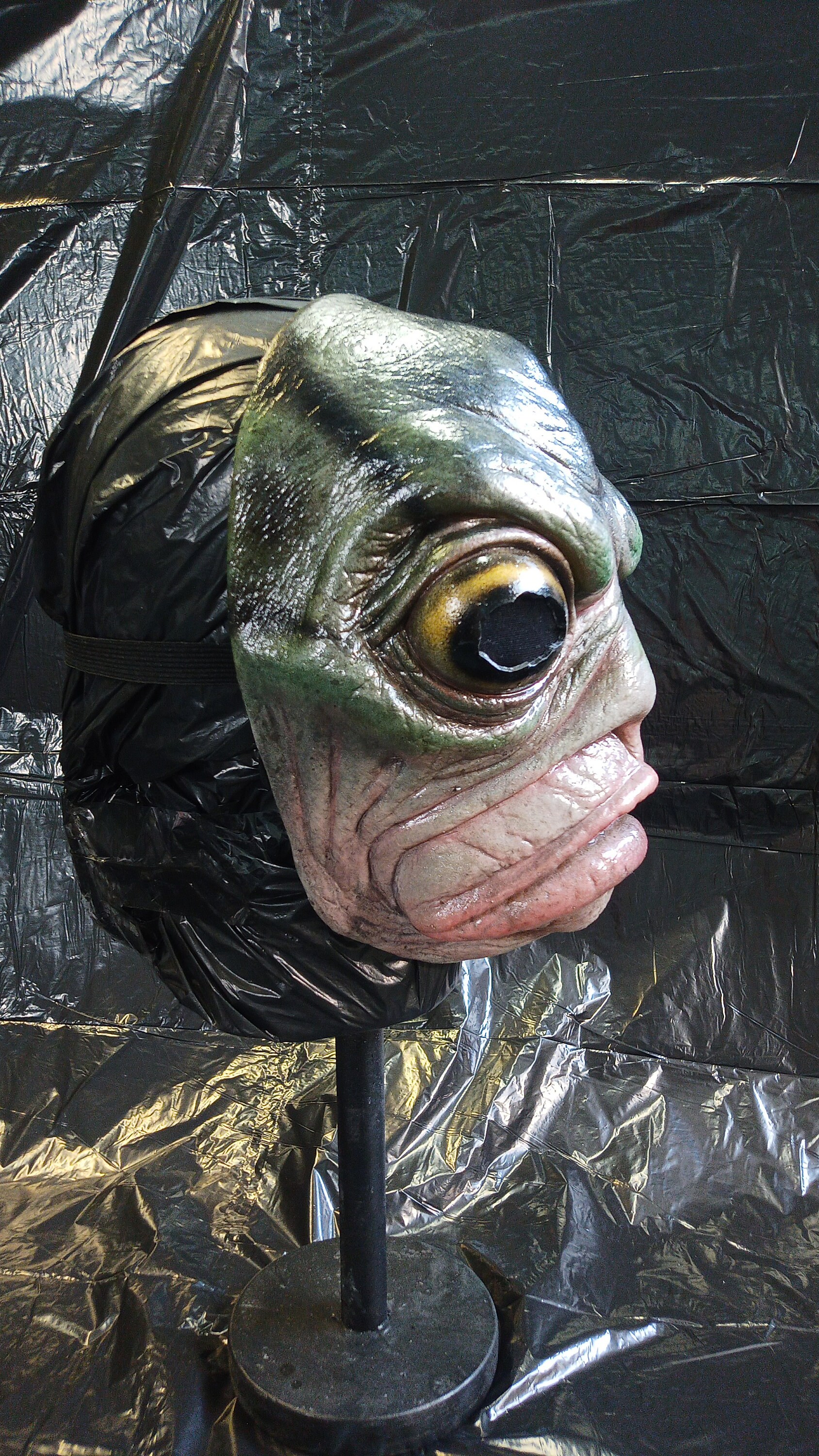 THE DEEP ONE Lovecraft Inspired Fish Man Latex Half-mask - Etsy UK