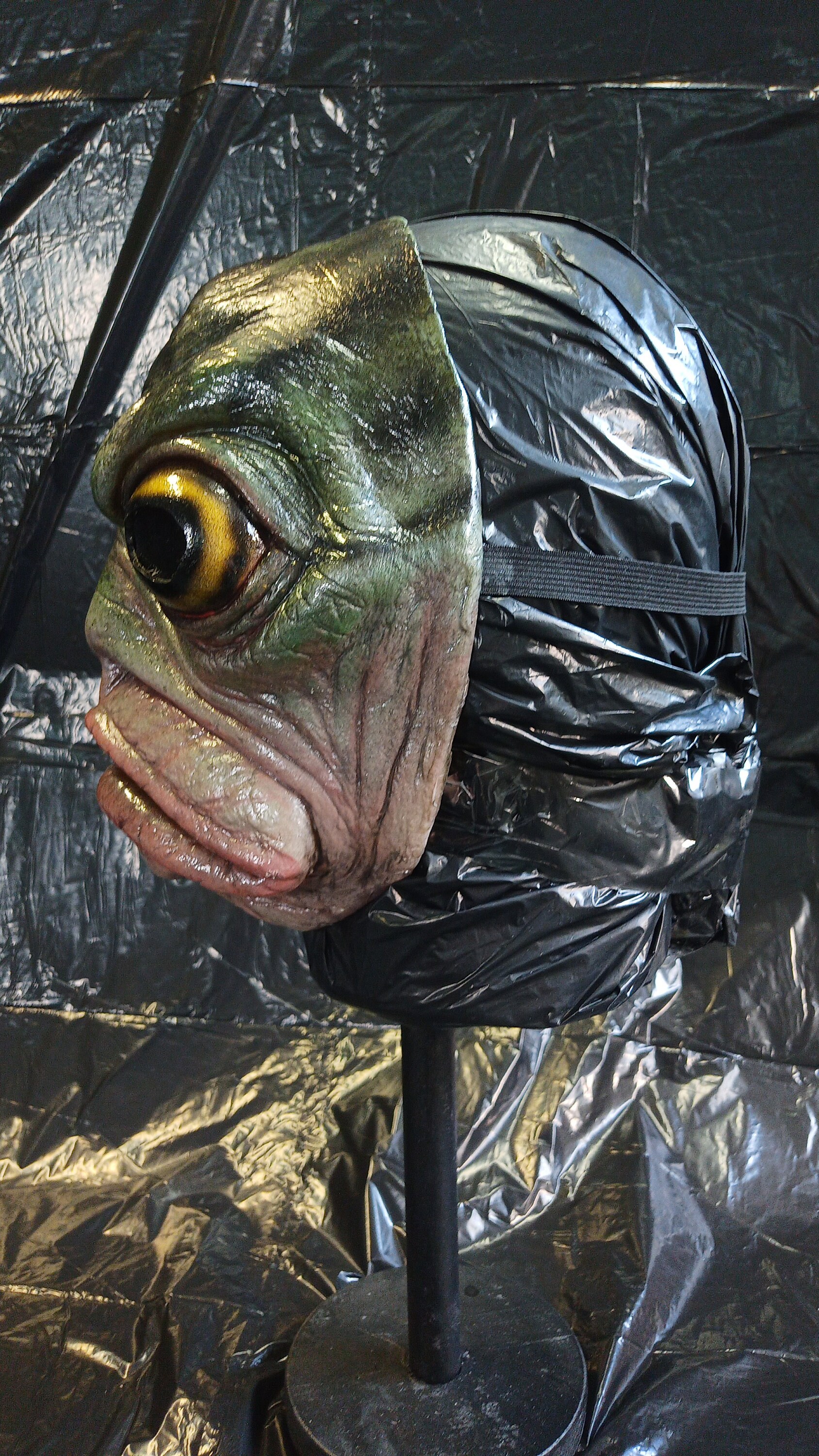 THE DEEP ONE Lovecraft Inspired Fish Man Latex Half-mask - Etsy UK