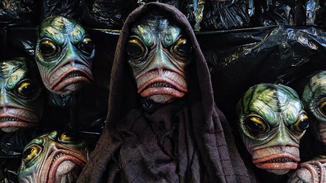 THE DEEP ONE Lovecraft Inspired Fish Man Latex Half-mask - Etsy