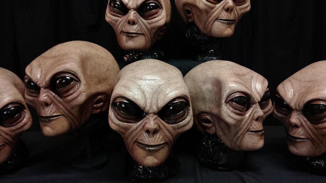 ALIEN Latex Mask (halloween Type Mask) Shipping From Spain! Read Info ...
